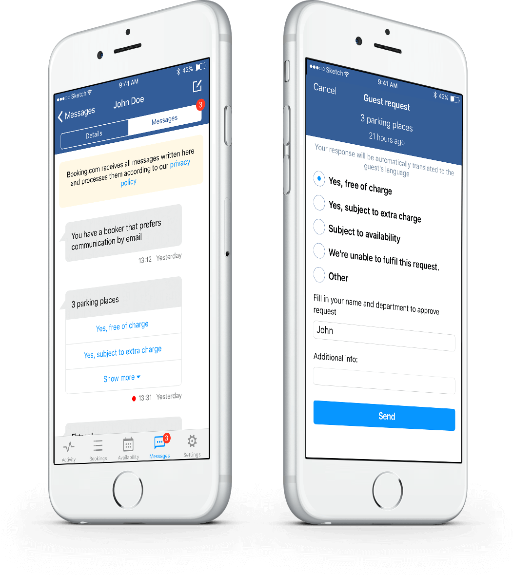 Booking.com partner app download
