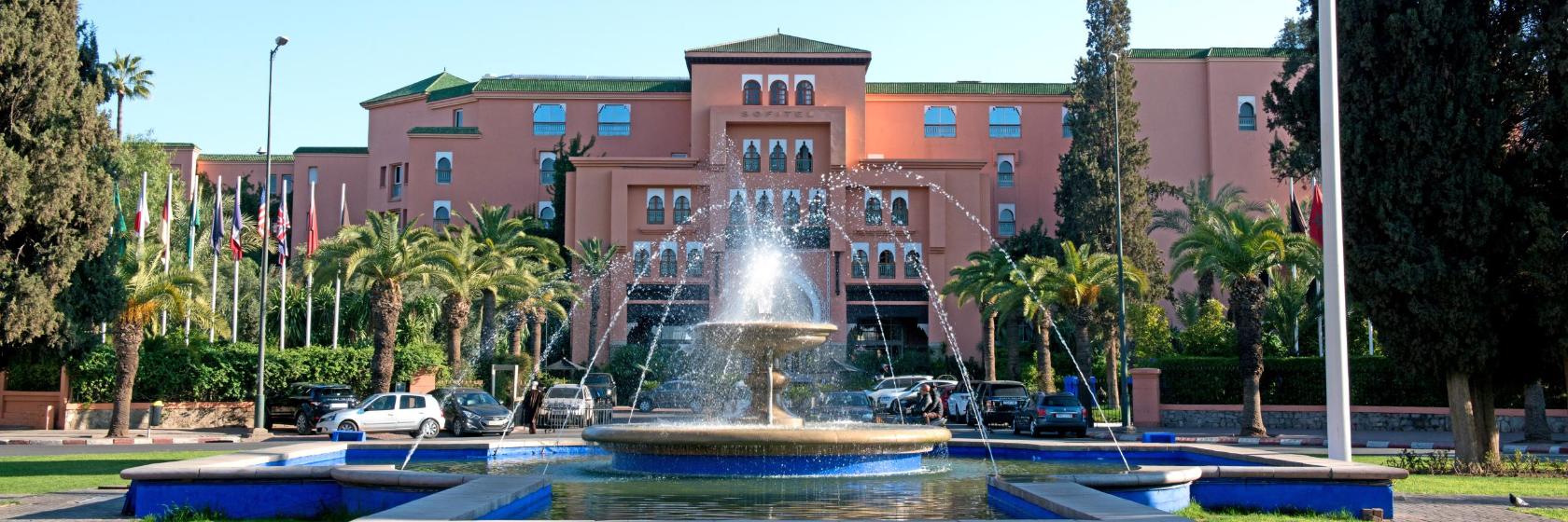 Les meilleurs hôtels : L’Hivernage, Marrakech, Maroc