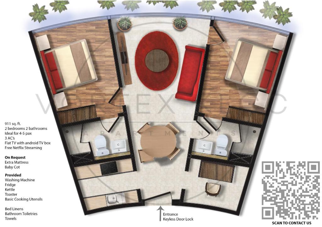 Vortex KLCC Apartments, Kuala Lumpur (updated prices 2025)