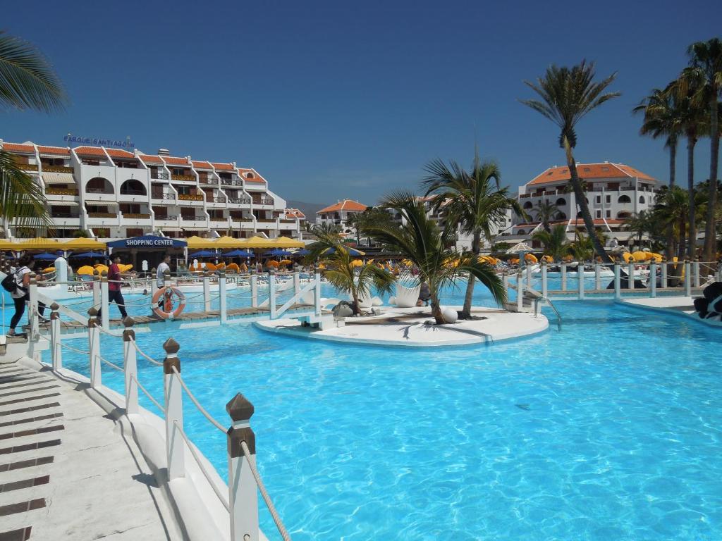 Apartment Parque Santiago 3 Oceanfront + Beach, Heated Pool, Wifi, Terrace - Los Cristianos