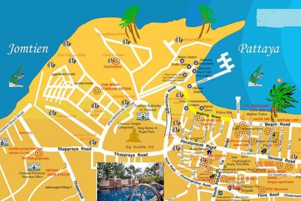 Walking Street Pattaya Thailand Map Mynn's Top 10 Things To Know About