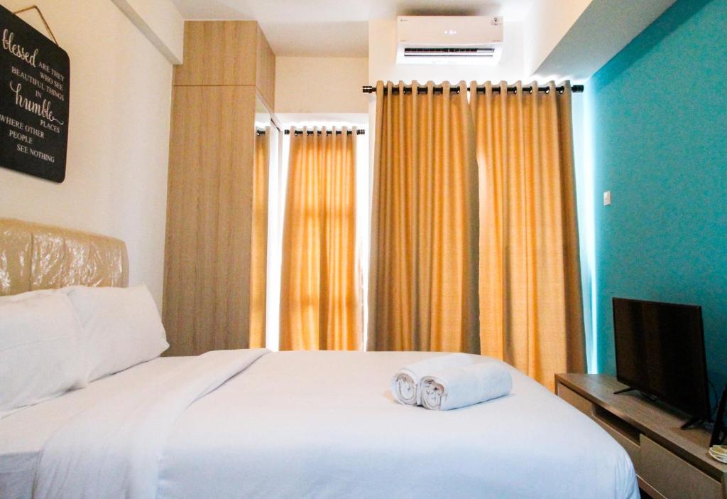 Elegant Studio Room Akasa Apartment By Travelio, Serpong