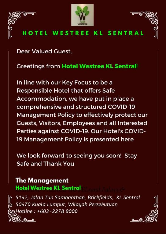 Hotel Westree KL Sentral, Kuala Lumpur (updated prices 2025)
