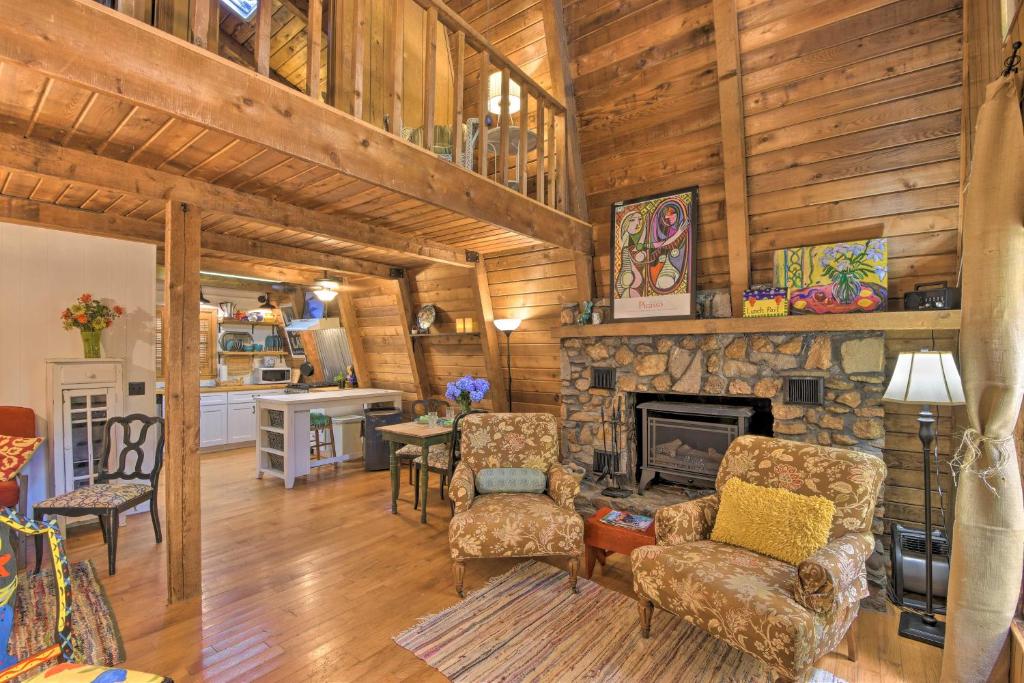 Inside A Frame Cottages