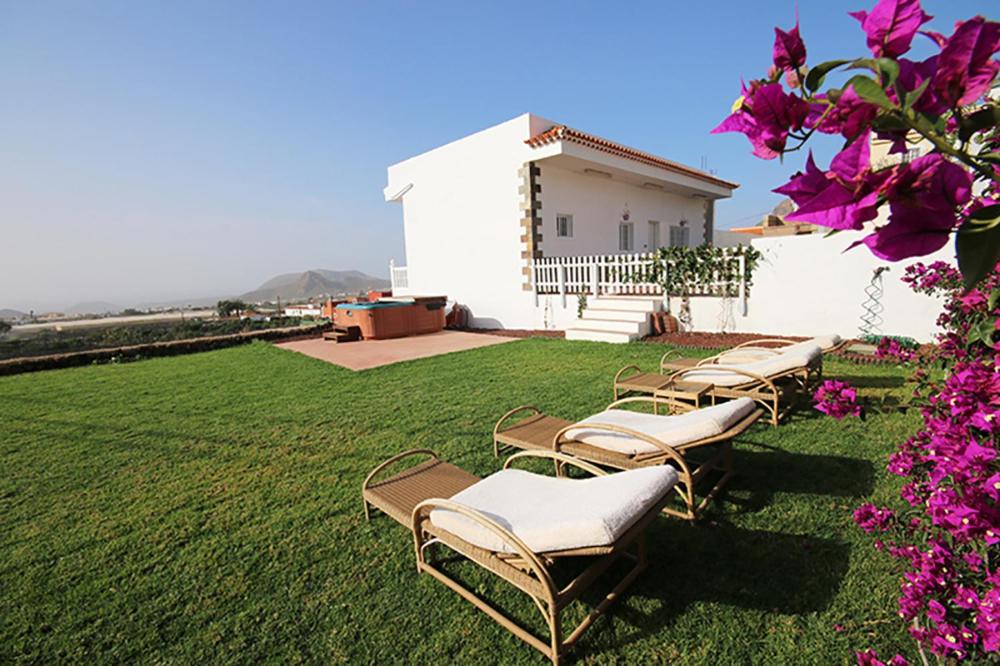 Complejo Privado, 3 Casas, Jardín Y Vistas Al Mar - Tenerife