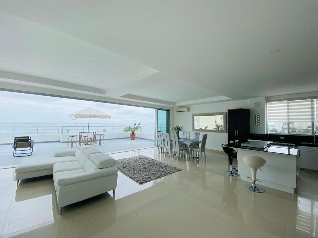 Penthouse, Espectacular Vista Panorámica Al Mar - Salinas