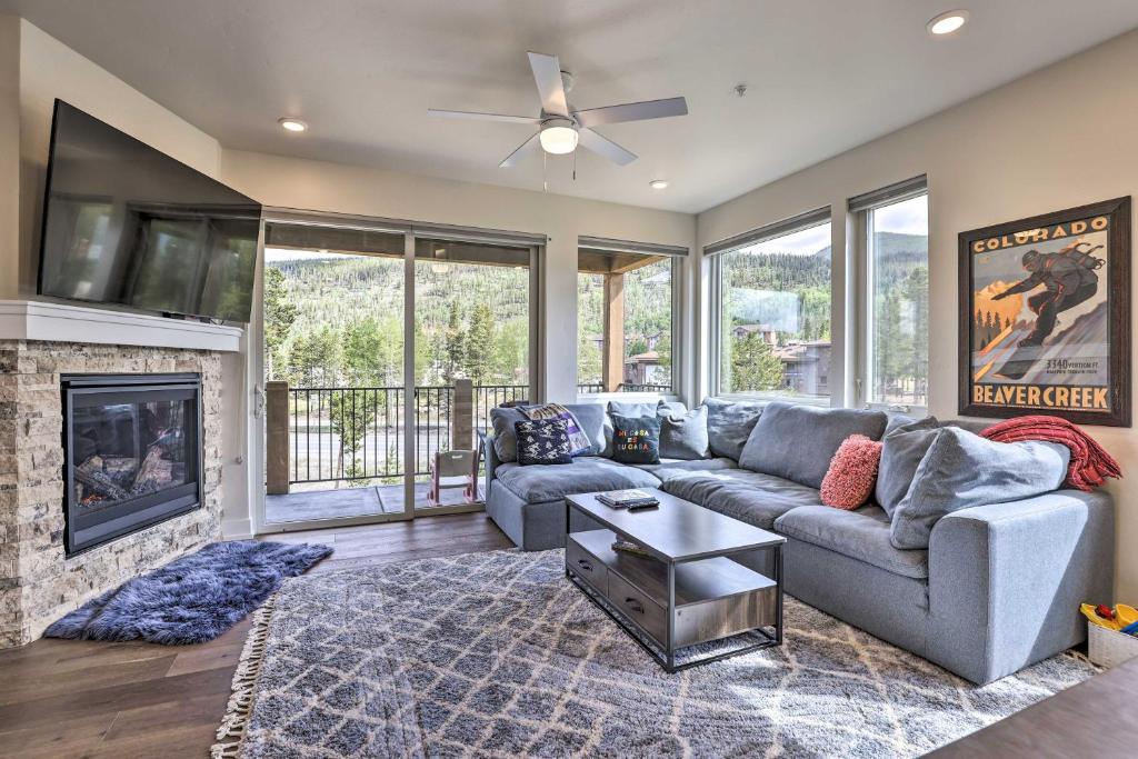 Walk to Lifts Condo with Mtn Views in Keystone!, Keystone (updated ...