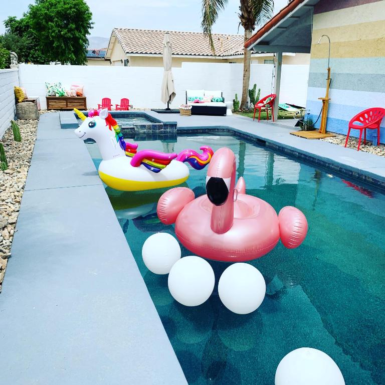 The Getaway Bermuda Dunes- Saltwater Pool, Spa, Firepit, Coachella ...