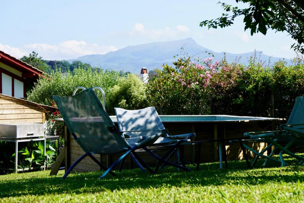 Gite Kaeru : Plage à Pied Piscine Jardin Barbecue. - Saint-Jean-de-Luz