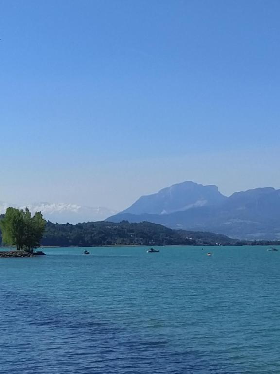 T2 Climatisé/hypercentre/vue Lac/calme/garage - Aix-les-Bains