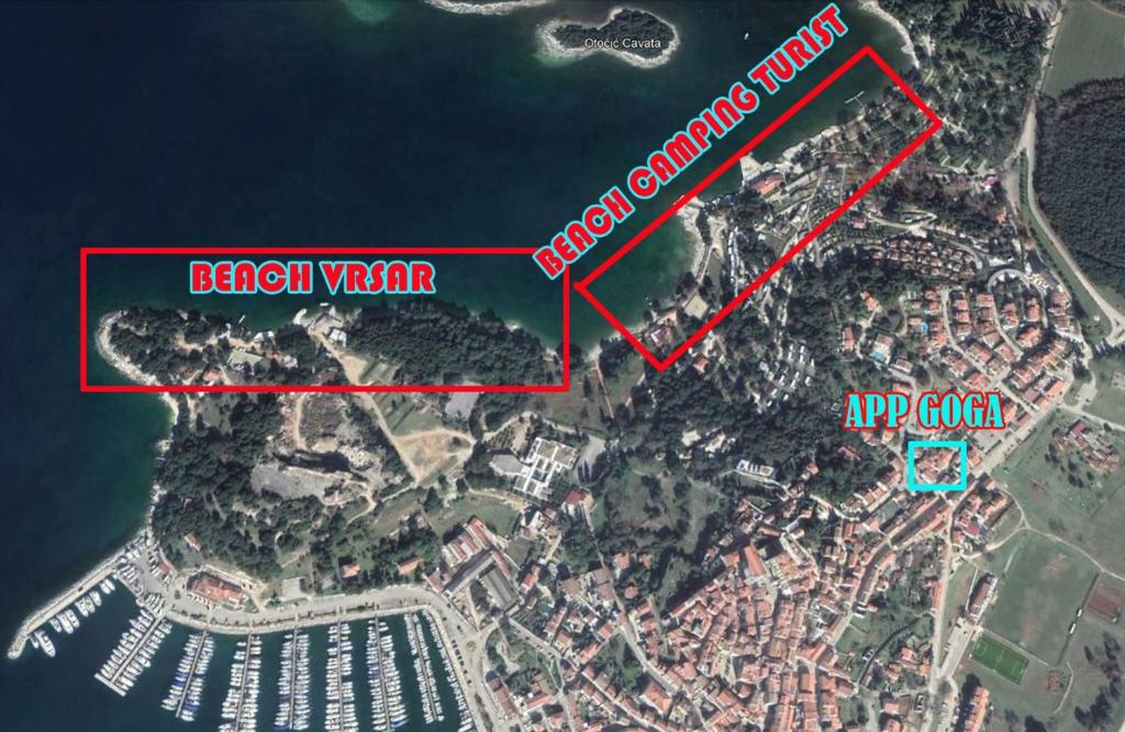 Two bedrooms apartment Vrsar Goga-max 4 pax, beach area, Vrsar (updated ...