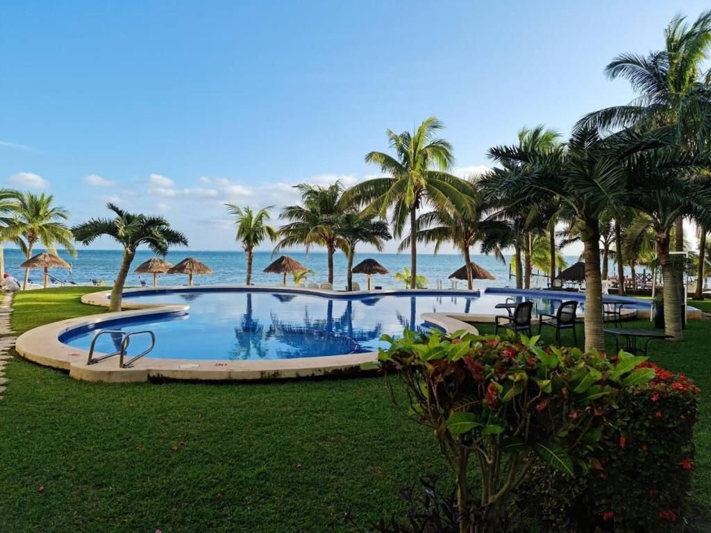 Lovely 2 Bedroom With Pool Great View Of Ocean - Cancún