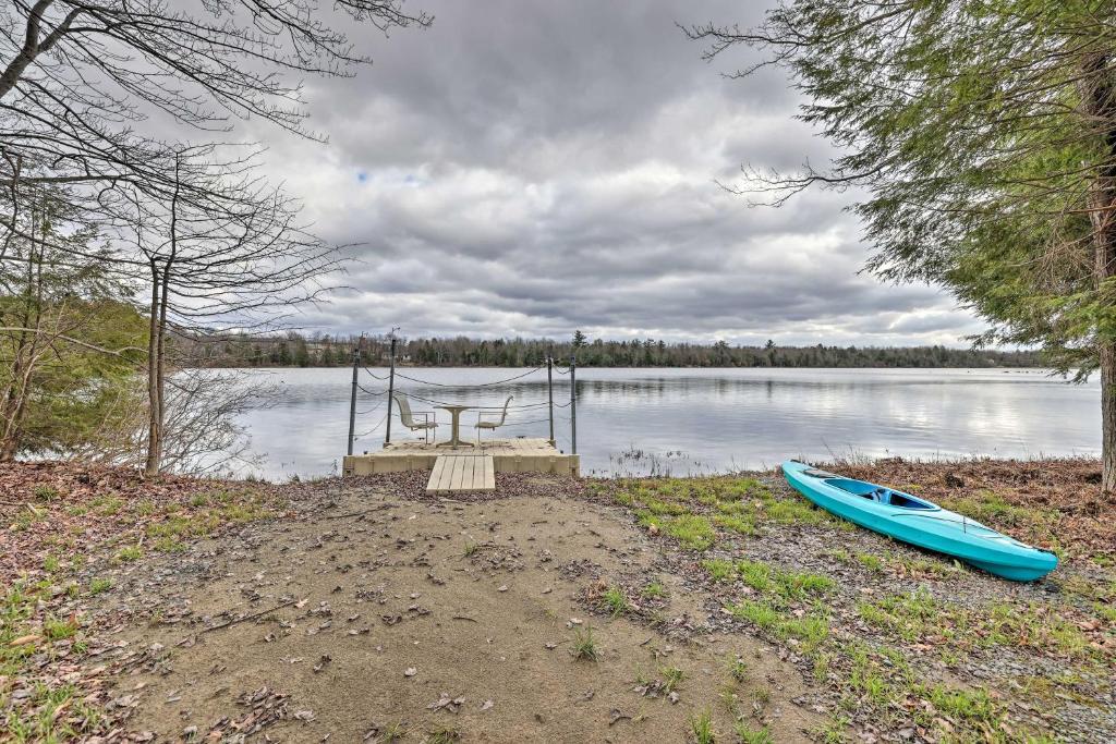 Spacious Poconos Lakefront Home with Dock and Grill!, Pocono Summit ...