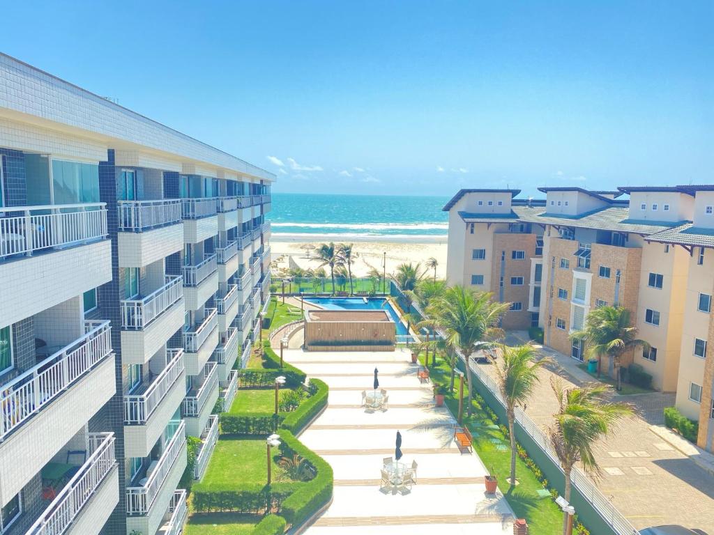 Apartamento Beach Way com vista mar ao lado do parque (Brasil Aquiraz ...