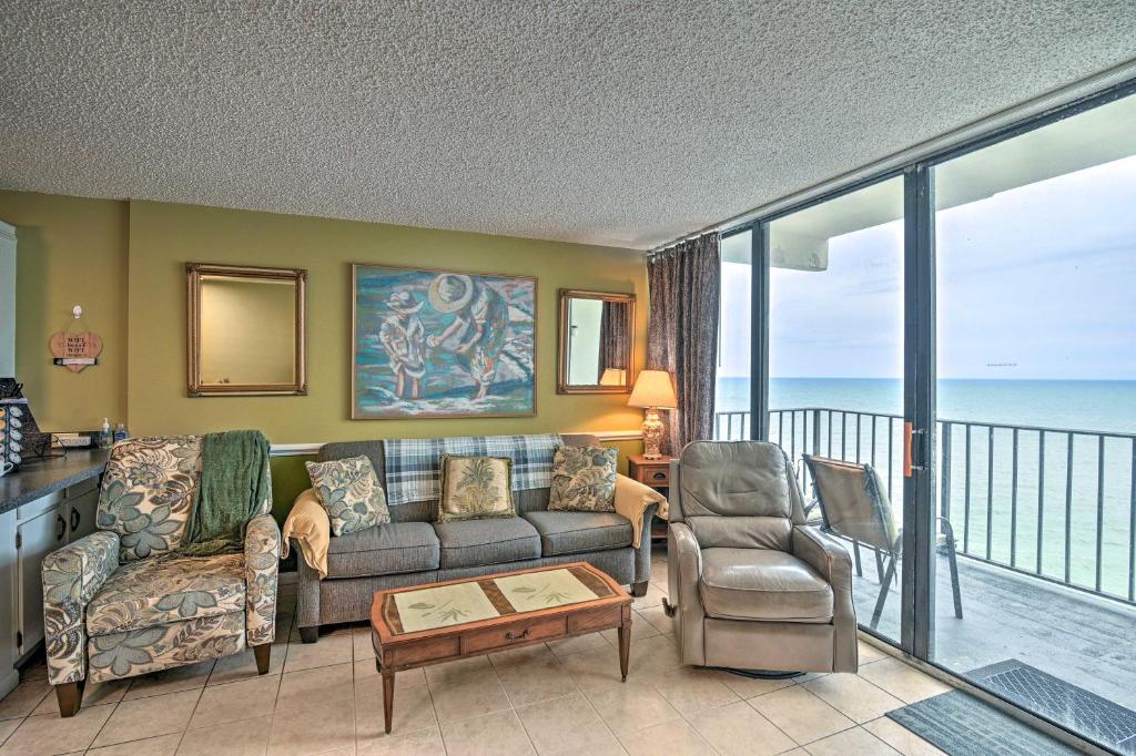 Murrells Inlet Condo with Ocean Views and Pool Access!, Myrtle Beach ...