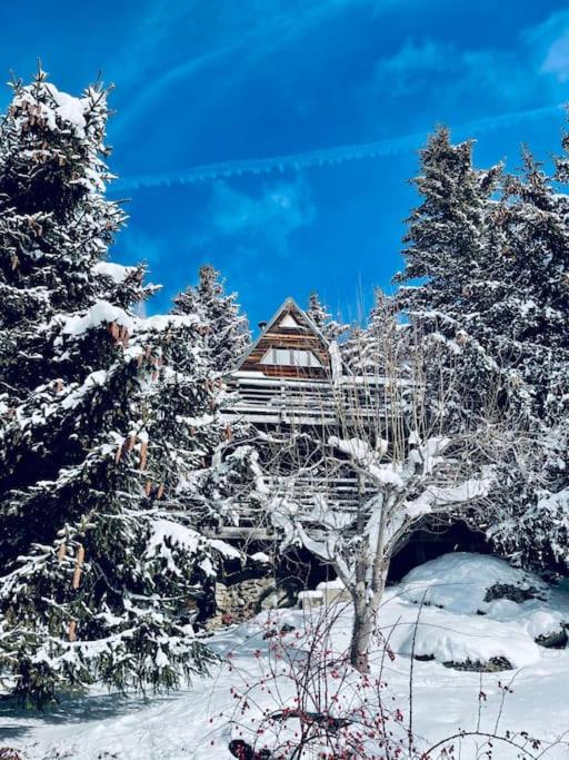 Chalet Luxe 12p, Vue 180° Sauna Poêle Parking Wifi - Vaujany