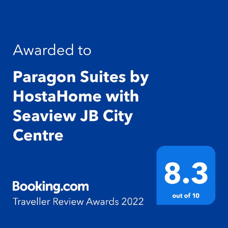 Paragon Suites Studios with Private Jacuzzi near CIQ RTS, Johor Bahru ...
