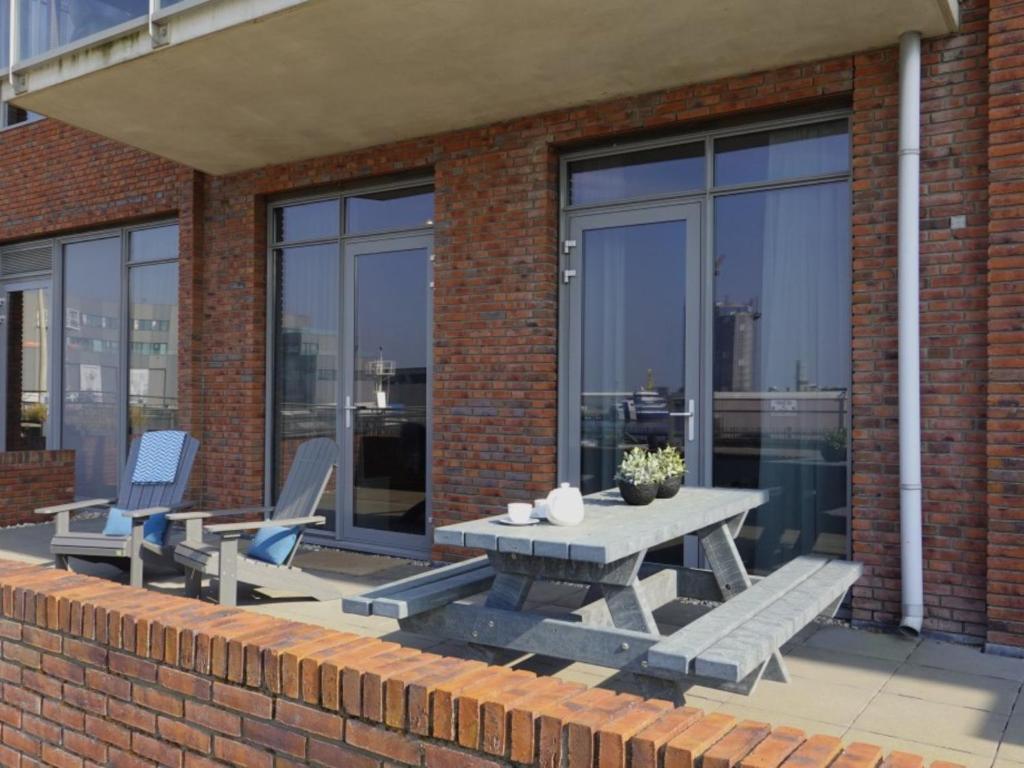 Modern apartment in Den Haag with spacious terrace, Scheveningen ...
