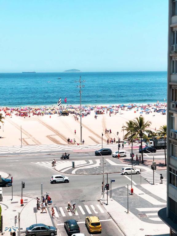 Apartamento Copacabana Vista Mar, quadra da praia., Rio de Janeiro ...