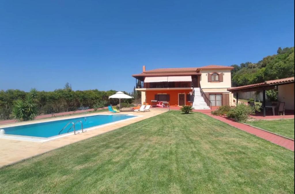 Kastro Villa with pool in Kyllini, Peloponnese, Kástron (precios ...