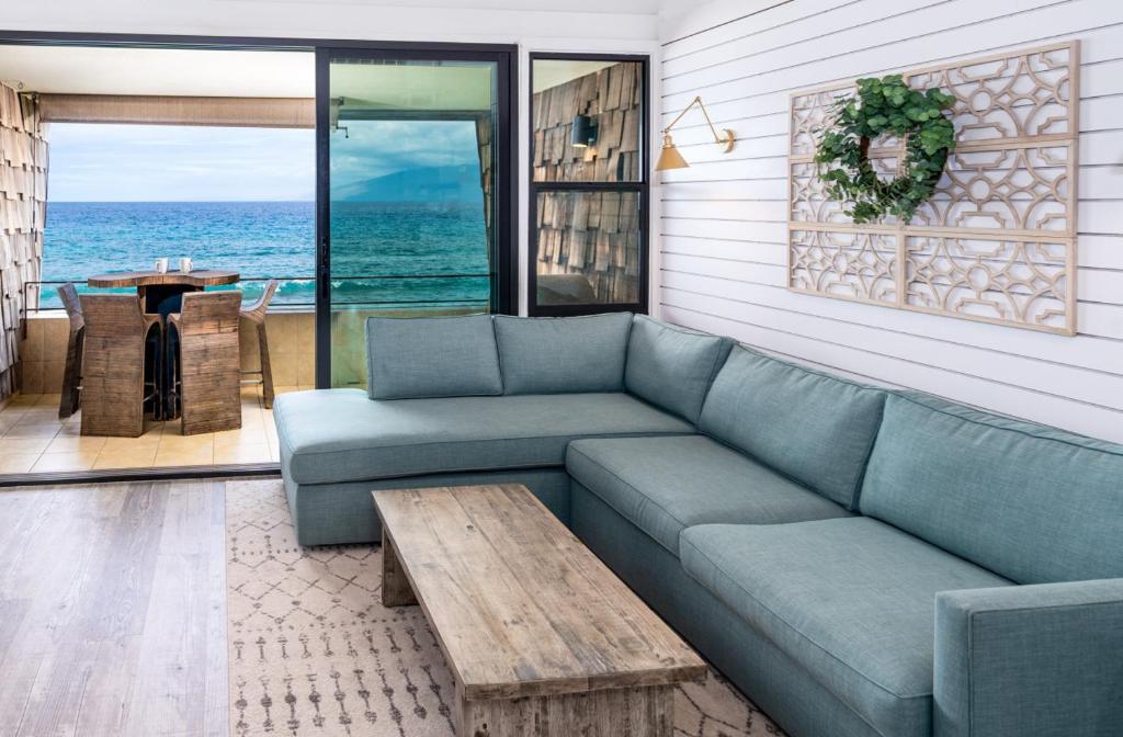 Direct Oceanfront Views Modern Penthouse in Paradise, Kahana (updated ...