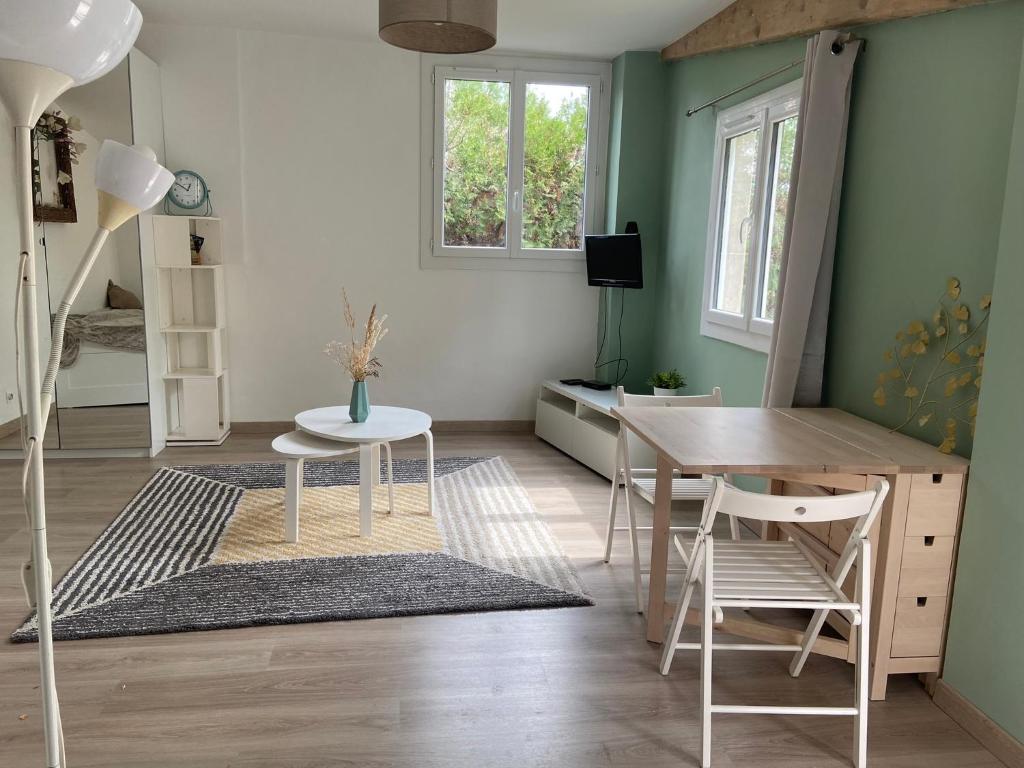 Studio grands chênes au pied du mont ventoux. - Carpentras