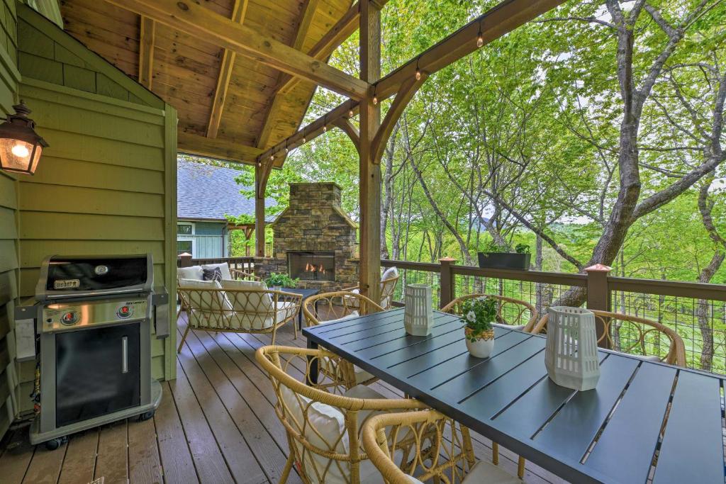 Stunning Cashiers Home with Deck and Outdoor Fireplace, Cashiers ...