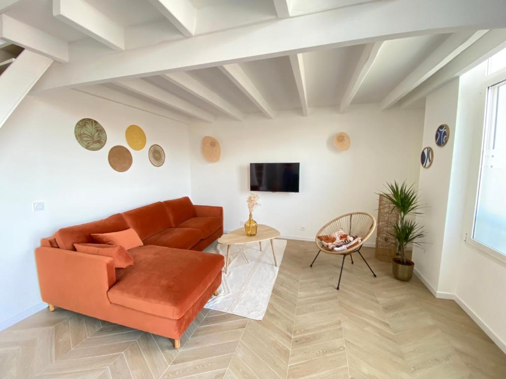 A deux pas du port : appartement rénové-2 chambres - Juan-les-Pins