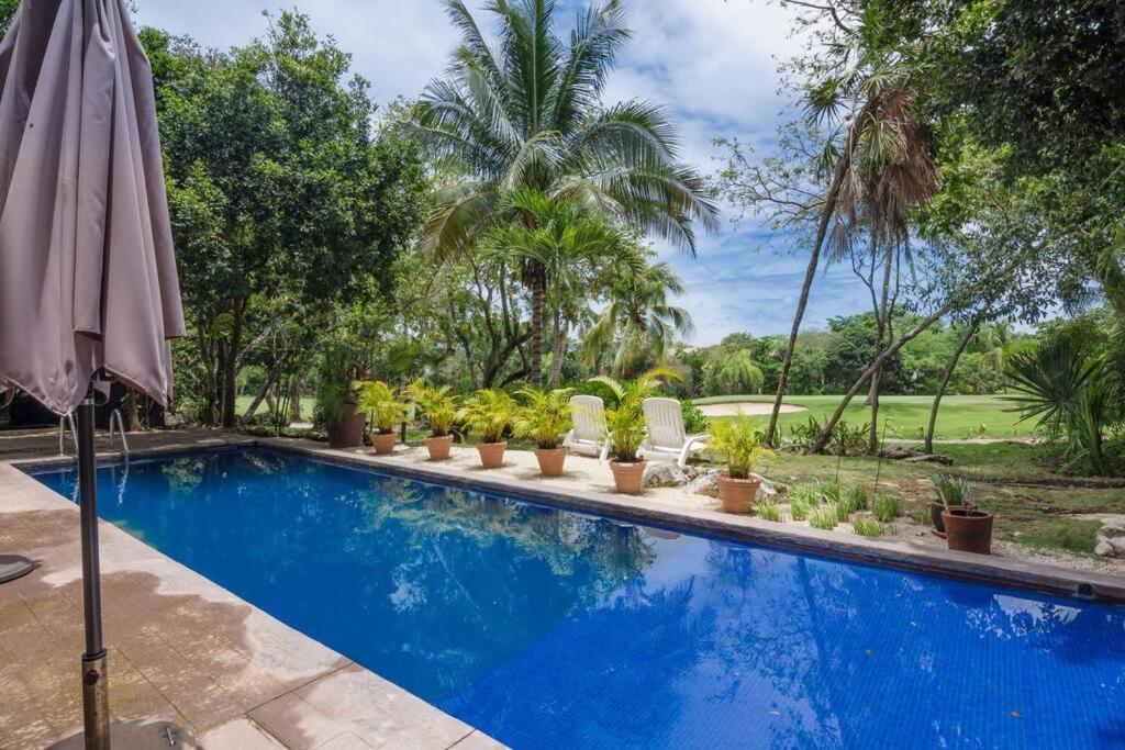 Beautiful Golf Course View inside Gated Community, Puerto Aventuras ...