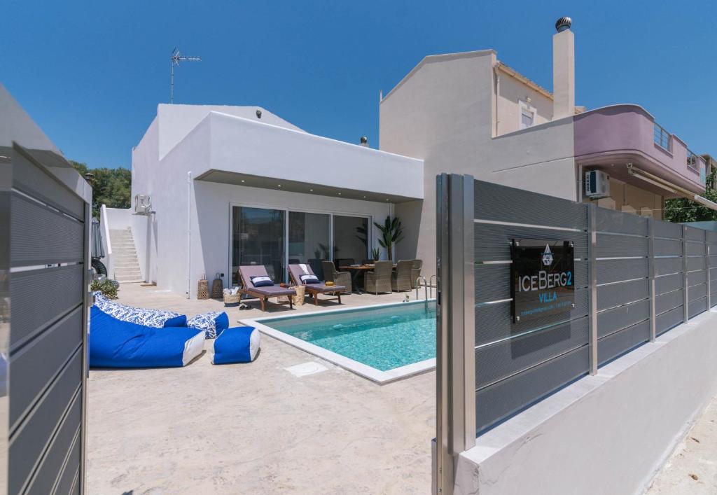 Villa Iceberg 2 with Pool, Kalamaki (updated prices 2025)