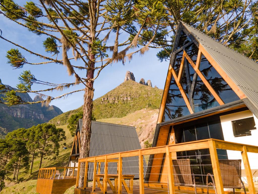 Chalé com Hidro e Lareira (Brasil Alfredo Wagner) - Booking.com