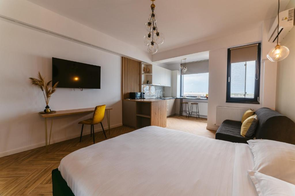 SOLMAR Studio Sea View (Building Stefan Resort), Năvodari – Updated ...