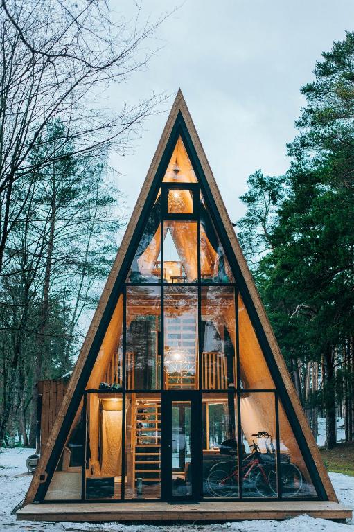 Trikampis MIŠKO NAMELIS Druskininkų centre, Druskininkai (updated ...