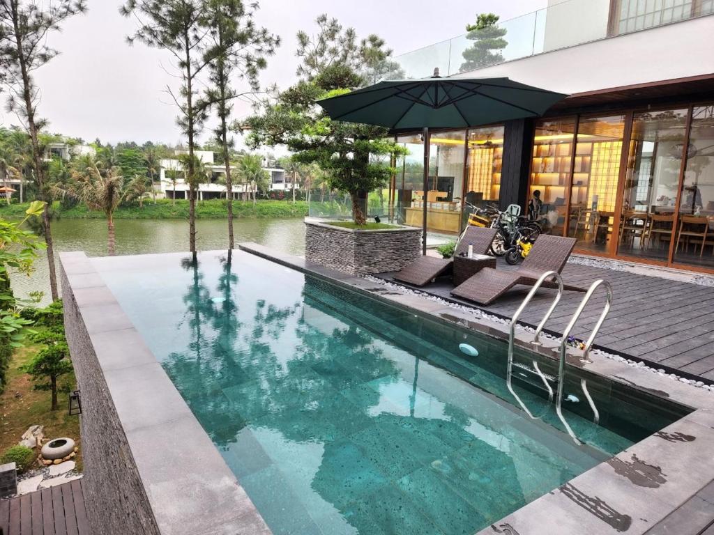 Flamingo Đại Lải resort - Villa 4PN LX18 Luxury. Phong Cách Nhật, Dai ...