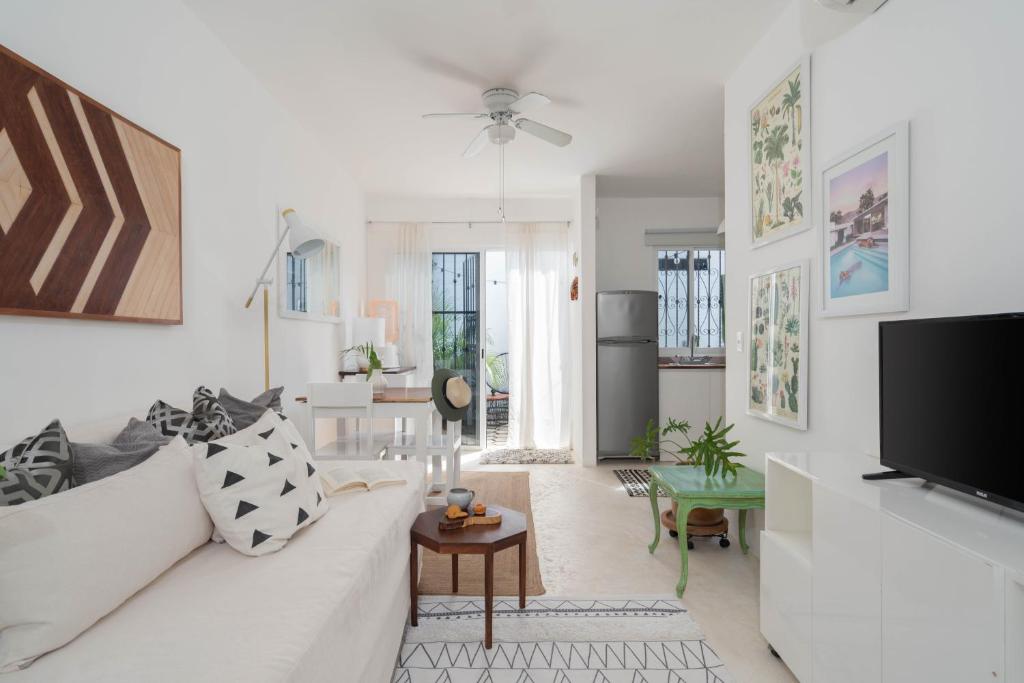 Remote Worker Perfect Home&garden, 1 Mile To Beach - Tulum