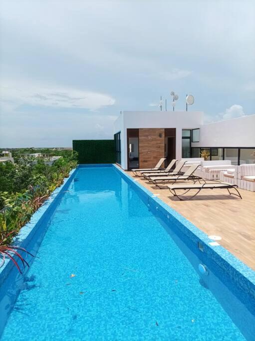 1BR de lujo w/GYM & Rooftop pool Aldea zamá Tulum, Tulum (precios ...