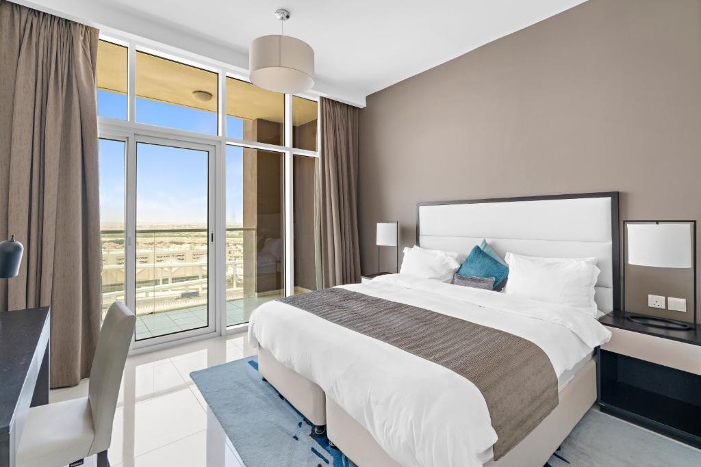 ALiving - Modern 1 Bedroom -Tower 108 - Jumeirah Village Circle 1708 ...