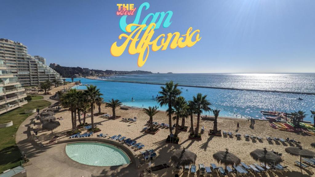 Departamento En San Alfonso Del Mar, 3d 2b, Wifi - Chile