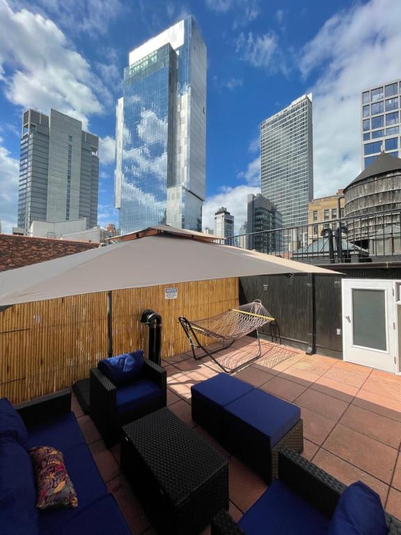 City Rooftop View