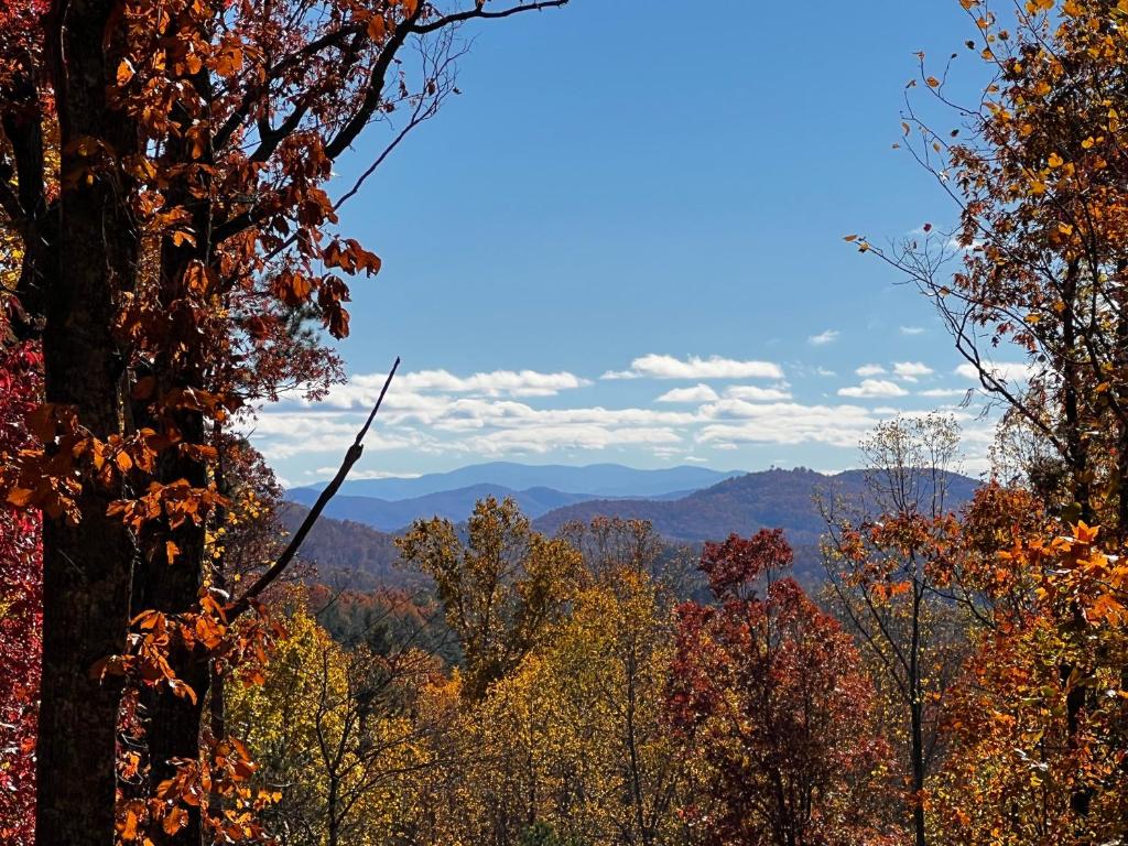 Adventure Ridge Luxury Log Cabin with Mountain View, Murphy (precios ...