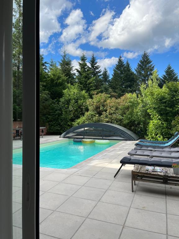 Joli Studio Avec Piscine Et Sauna Dans La Verdure - Lamastre