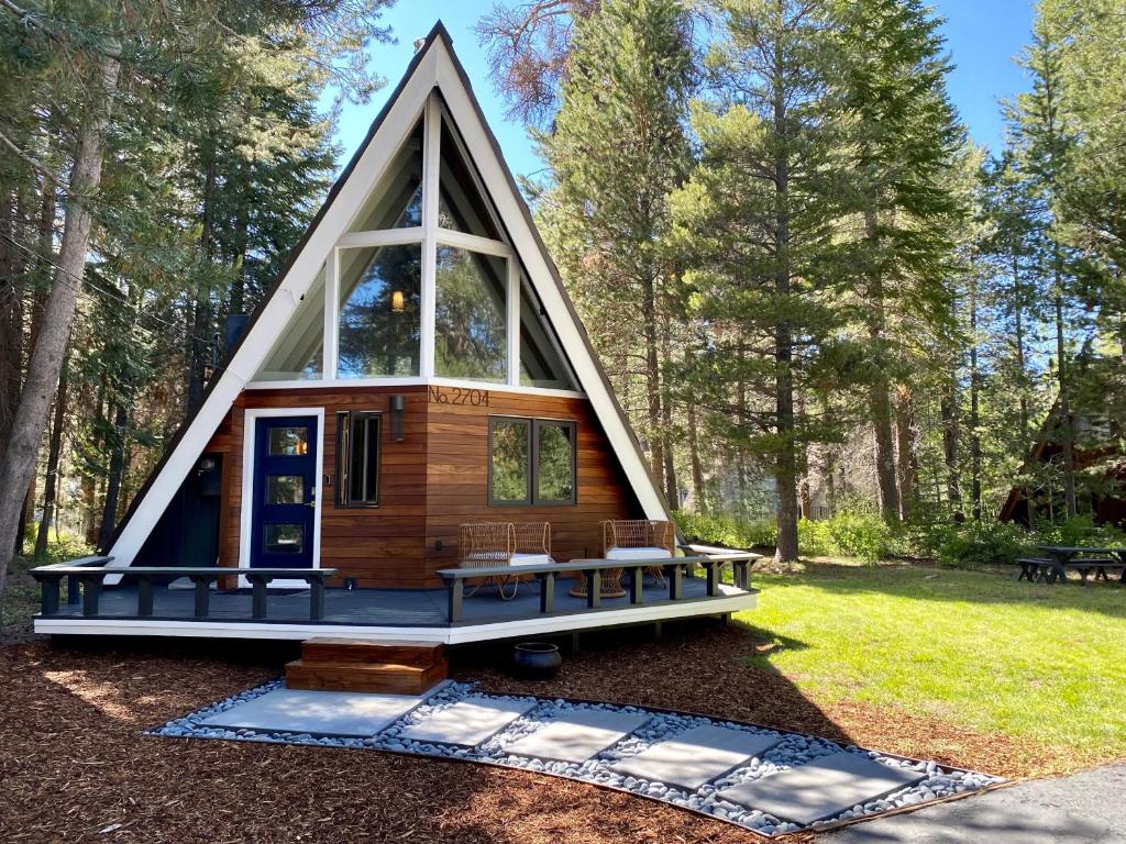 Vacation Home Stunning A-Frame Cabin: luxe, cozy, peaceful, unique ...