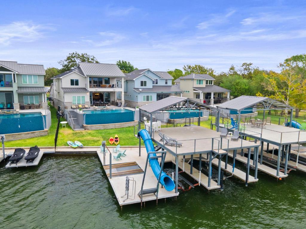Luxury Waterfront Home with Swimming Pool Hot Tub and 2 Boat Slips ...