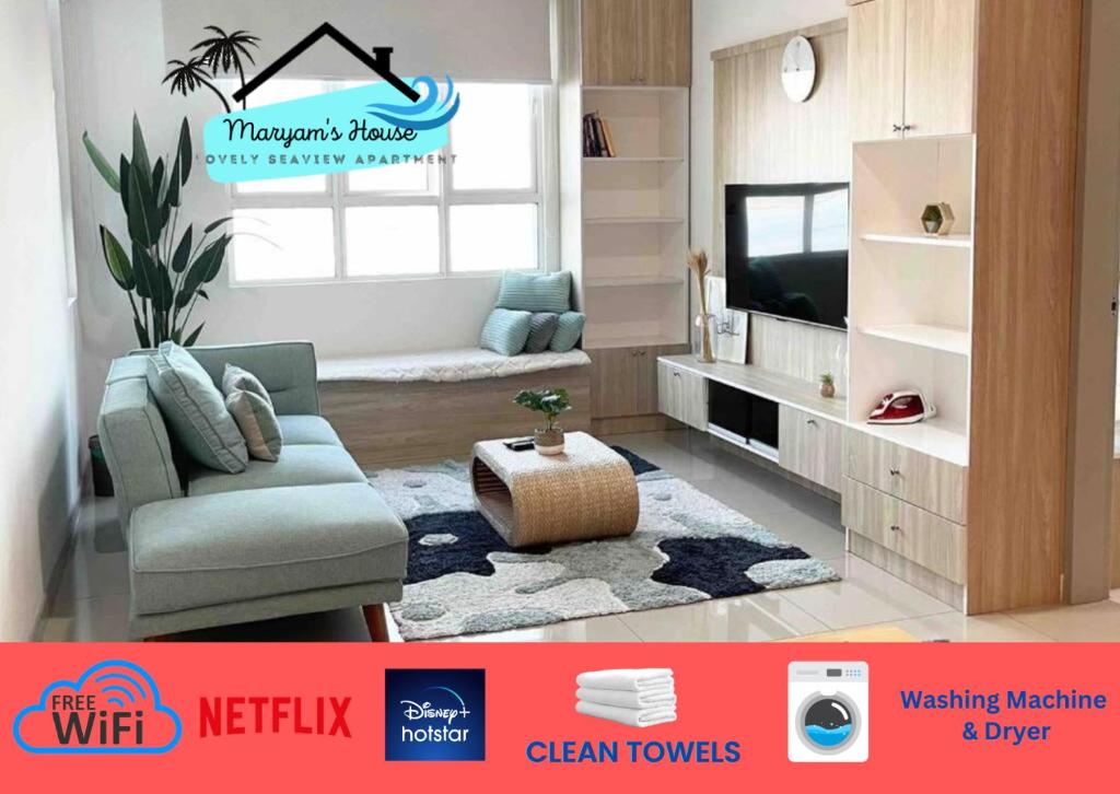 Maryam’s House (Lovely Seaview apartment ) - Kuala terengganu