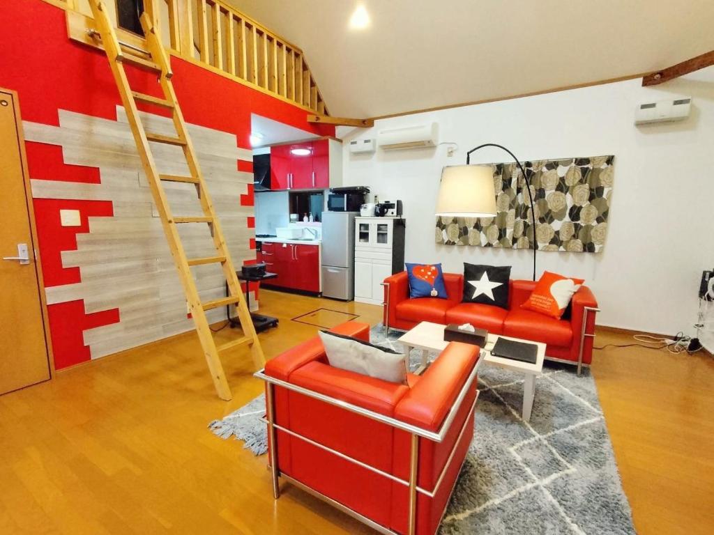 Private Building+hot Spring/free Wifi/max 9 People - Atami