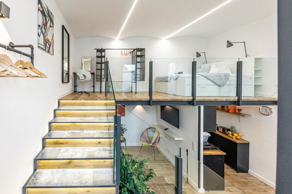 Stilvolles trendiges Loft in toller Lage, "die Schwarze", Vienna ...