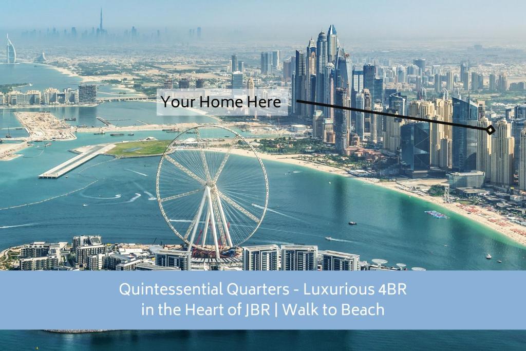 Luxurious 4BR in the Heart of JBR - Walk to Beach, Dubai (updated ...