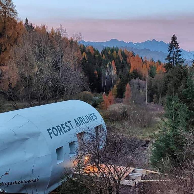 Lietadlo v lese, Spišské Bystré (aktualizované ceny na rok 2025)