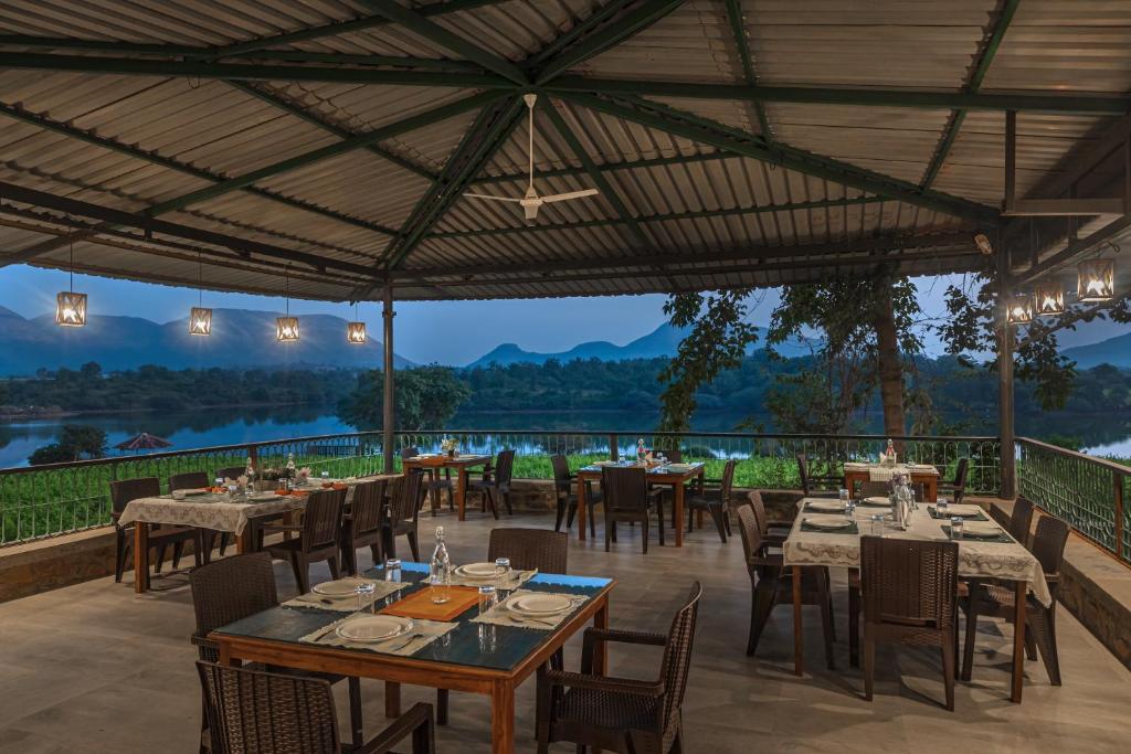 SaffronStays Lake House Bouganvillea, Nashik - rustic pool villa with ...