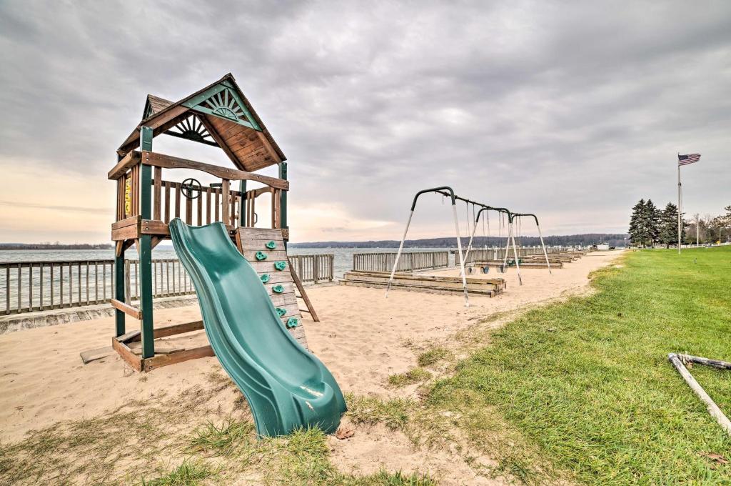 Portage Lake Michigan Beach